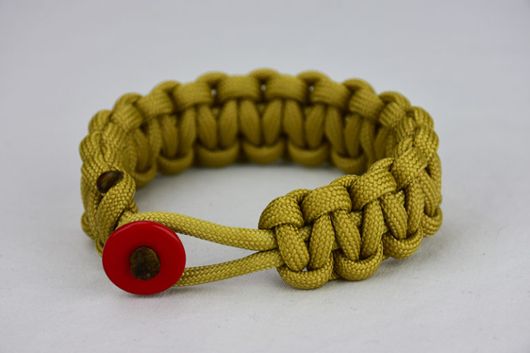 Gold Paracord Bracelet That Will Help People Who Are In Need